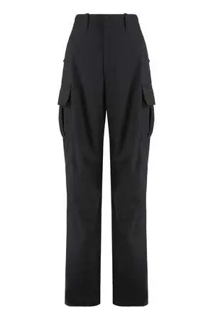 Bottega Veneta Wool Cargo Pant - Black