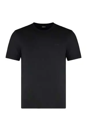 Zegna Round Neck Mini Cotton T-shirt