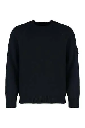 Stone Island Long-sleeves Logo-patch Sweater