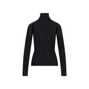 Khaite Marlowe Cutout Open-back Merino Wool Top