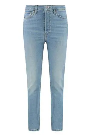 RE/DONE 90s High-rise Skinny-fit Jeans - Denim