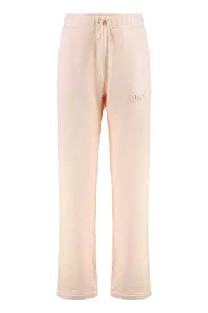 AUTRY Cotton Track Pants With Adjustable Waistband For - Pink
