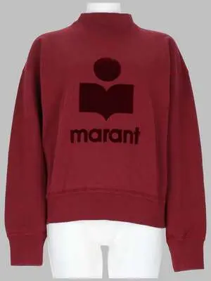 MARANT ETOILE High Neck Sweatshirt With Logo