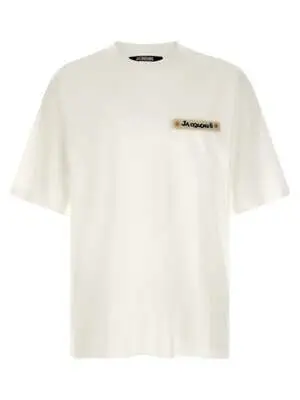 Jacquemus Organic Cotton T-shirt For P26 Collection - White