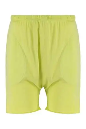 The Great. Drawstring Cotton Shorts - Green