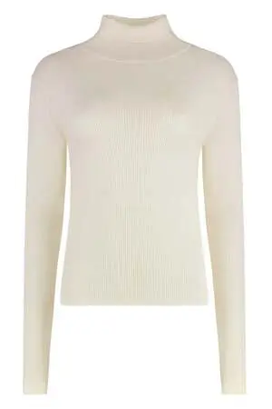 Sablyn Belle Cashmere Turtleneck Pullover - Ivory