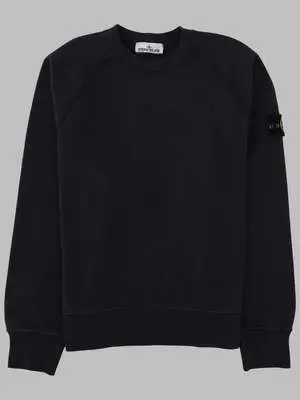 Stone Island Classic Cotton Sweatshirt - Blue