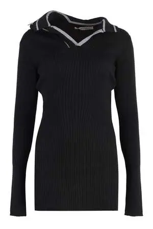 Y/project Knitted Dress - Black