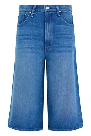 MOTHER High Waist Bermuda Shorts Mid Leg Design