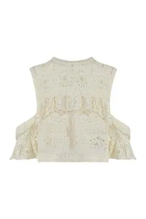 Chloé Sleeveless Top - Ivory
