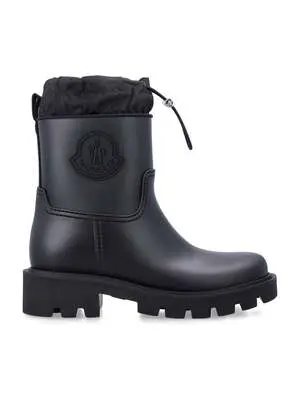 Moncler MONCLER Knee High Lug Sole Boots Nero
