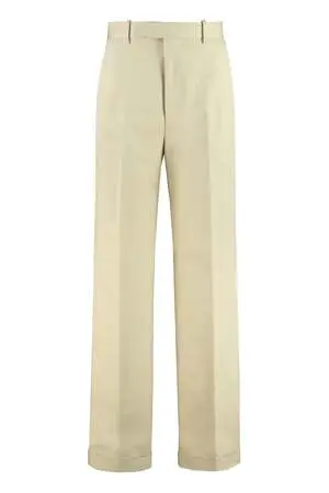 Bottega Veneta Cotton Palazzo Trousers