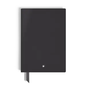 Montblanc Medium Notebook In Soft Leather, Lined Pages - Blue