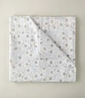 PEACOCK ALLEY Ella Linen Duvet Set - Sky