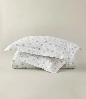 PEACOCK ALLEY Ella Linen Duvet Set - Sky