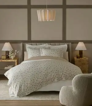 PEACOCK ALLEY Ella Linen Duvet Set - Sky