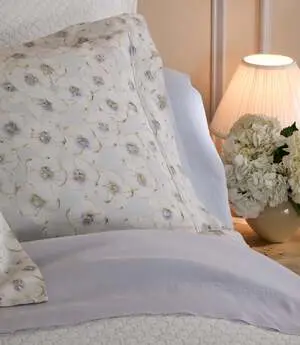PEACOCK ALLEY Ella Linen Duvet Set - Sky