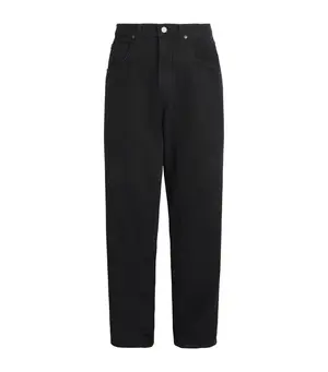 AGOLDE Fusion Tapered Baggy Jeans - Black
