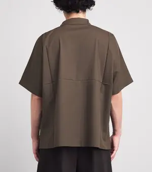 Issey Miyake Short-sleeve Compact Shirt