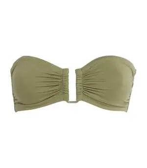 ERES Show Bandeau Bikini Top - Green