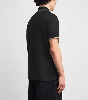 Paul Smith Signature Stripe Zip-up Polo Shirt