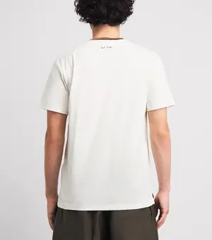 Paul Smith Cotton Artistic Trim T-shirt - White