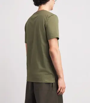 Paul Smith Cotton Artistic Trim T-shirt - Green