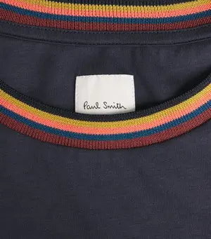 Paul Smith Cotton Artistic Trim T-shirt