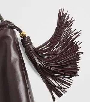 Etro Leather Tassel Shoulder Bag