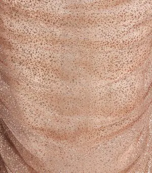 SANDRA MANSOUR Glitter Veil Of Light Gown