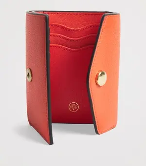 Mulberry Leather Folded Multi-card Wallet