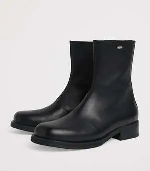 Our Legacy Leather Camion Ankle Boots