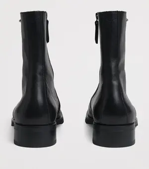 Our Legacy Leather Camion Ankle Boots