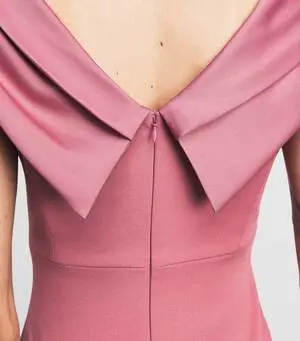 Solace London Crepe Adele Maxi Dress