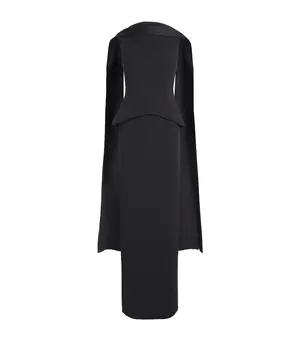 Solace London Cape Annie Maxi Dress