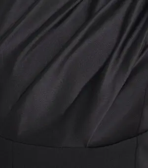 Solace London One-shoulder Gracie Maxi Dress - Black