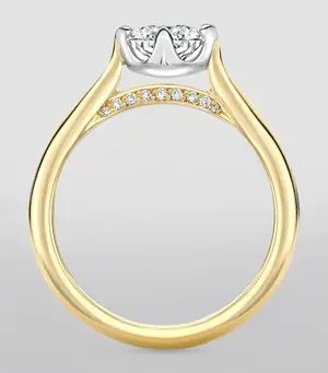 BOODLES Gold And Diamond Brilliance Engagement Ring