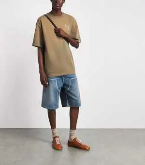Amiri Cotton Studio Print T-shirt - Brown