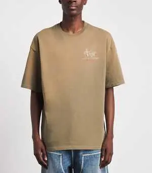 Amiri Cotton Studio Print T-shirt - Brown
