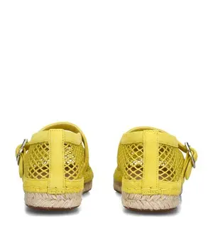 Alaïa Suede Mesh Espadrilles