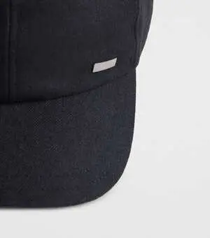Herno Cashmere-silk Baseball Cap