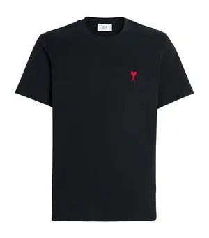 Ami Paris Embroidered T-shirts For Women