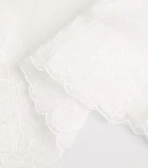 Kiki De Montparnasse Lace Fleurs Veloutées Shorts