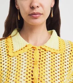 Simkhai Crochet Stripe Stanton Shirt