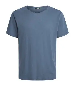 Paige Linen-cotton Monroe T-shirt - Blue