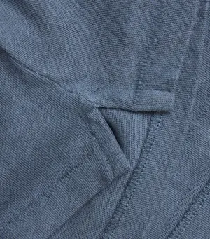 Paige Linen-cotton Monroe T-shirt - Blue