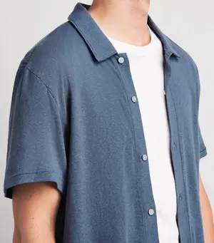 Paige Linen-cotton Sultan Short-sleeve Shirt