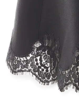 Valentino Garavani Wool And Silk Blend Mini Dress