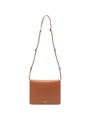 JIL SANDER Tangle Medium Leather Crossbody Bag