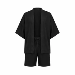 ORIGIN OF HEARTS Mamba Satin Kimono Set